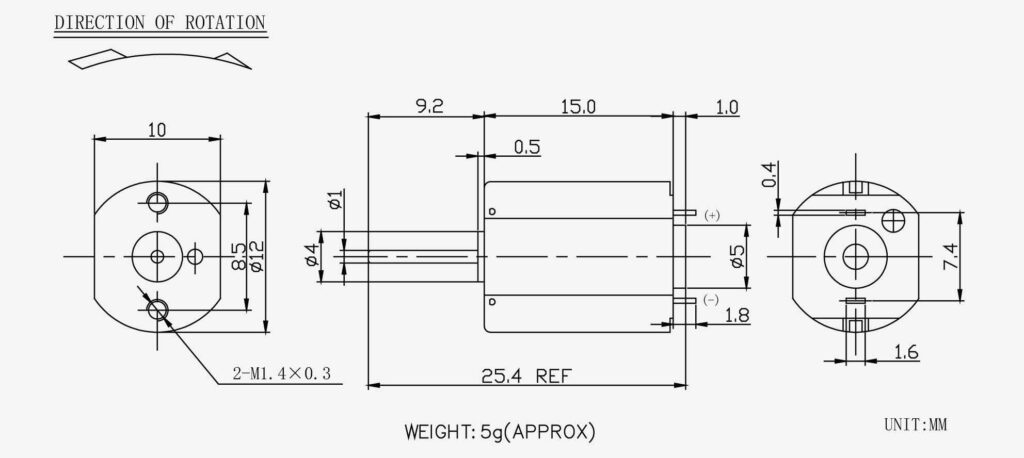 LFF-N20 ∅12mm DC Brushed Motor - DC Motor Manufacturer | DC Geared ...